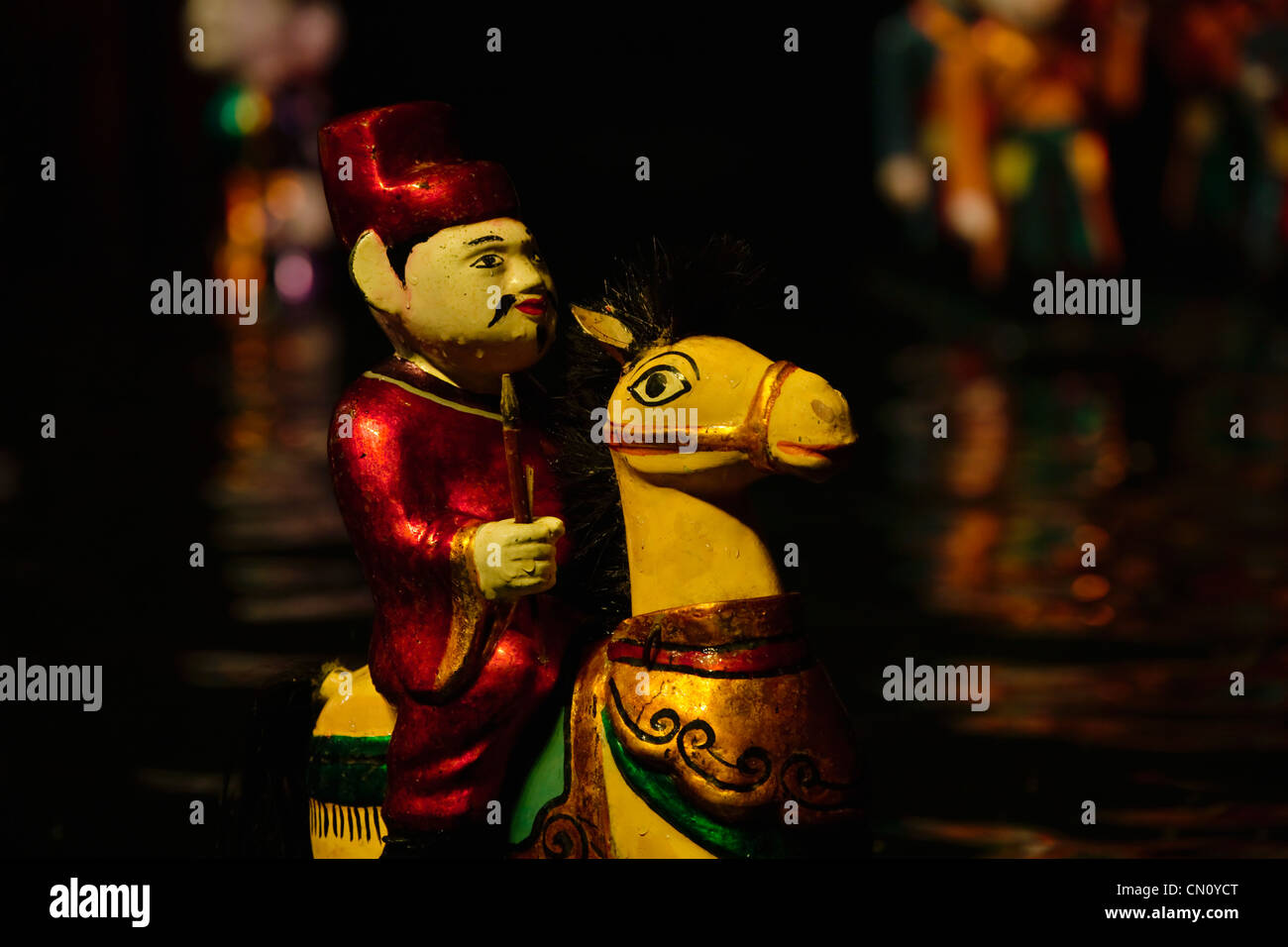 Water puppet performance, Hanoi, Vietnam Stock Photo - Alamy