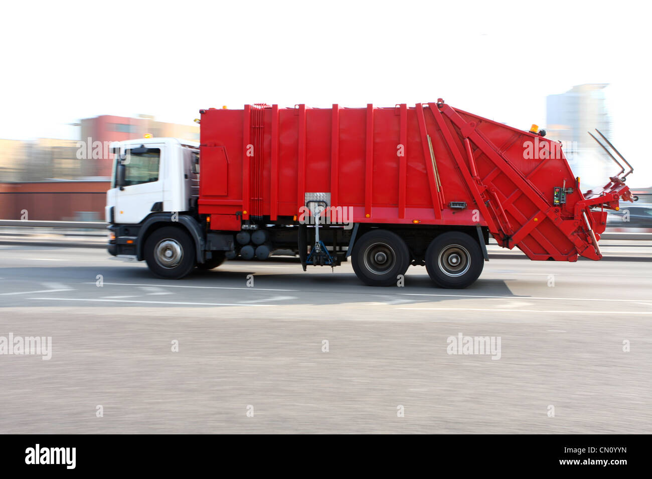 London refuse truck hi-res stock photography and images - Alamy