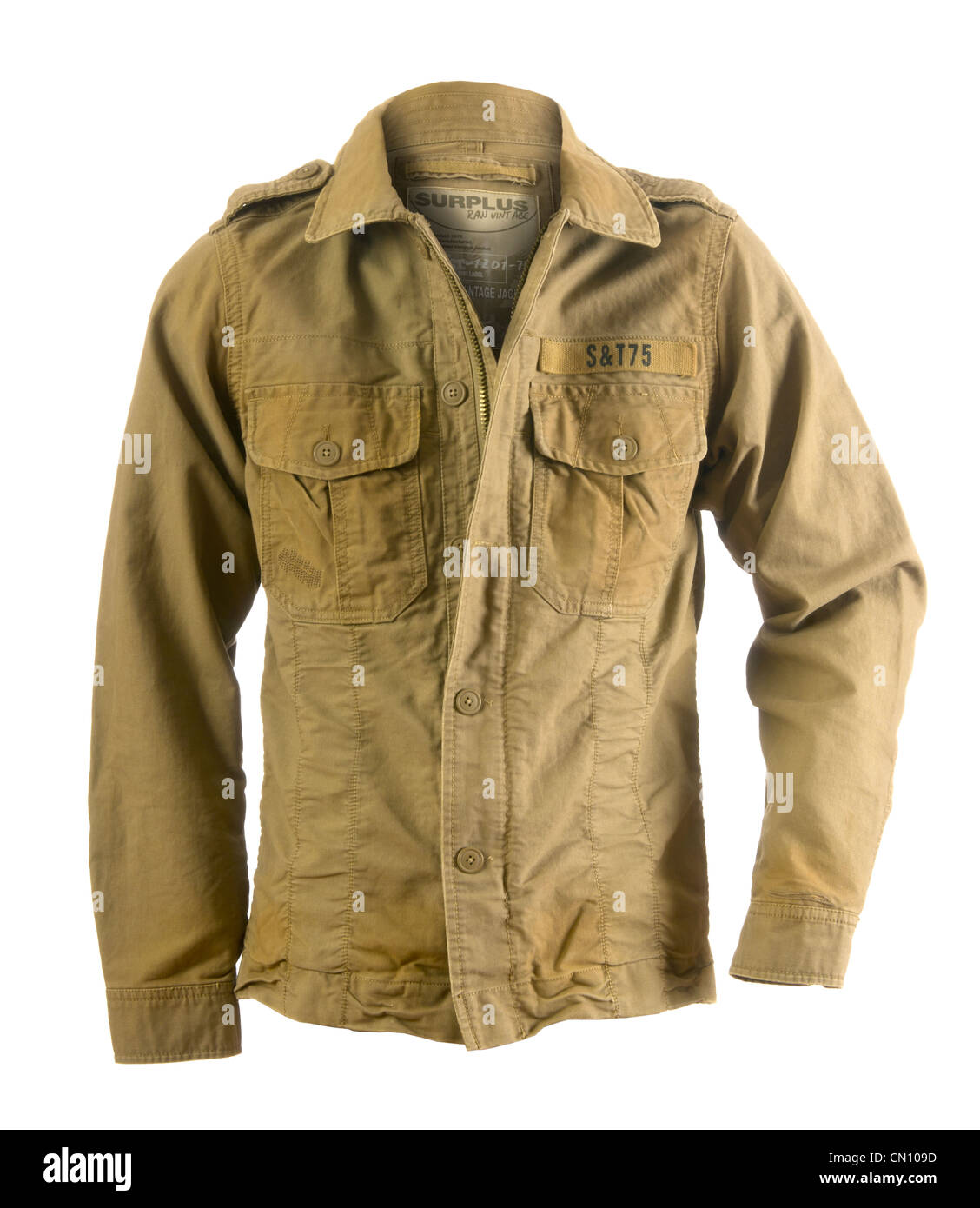 Parka jacket army hi-res stock photography and images - Alamy