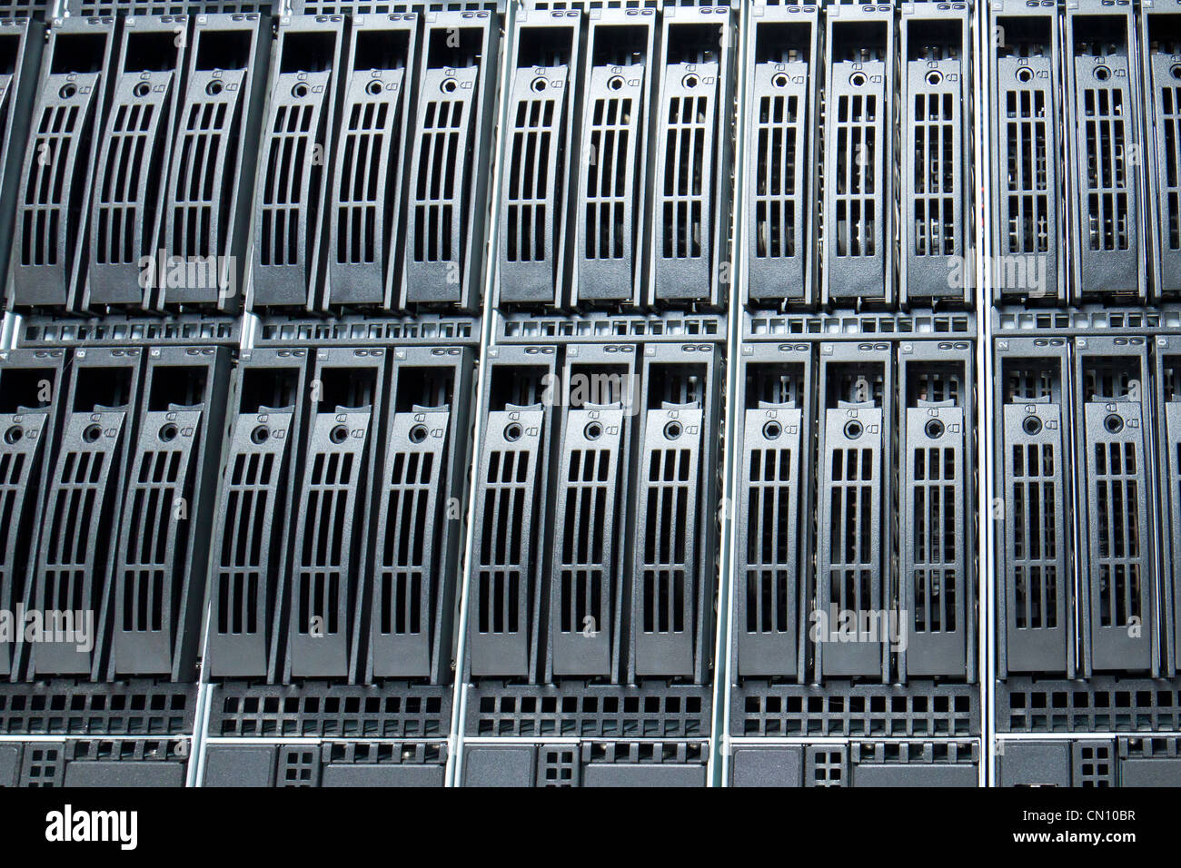 Data center with hard drives Stock Photo - Alamy