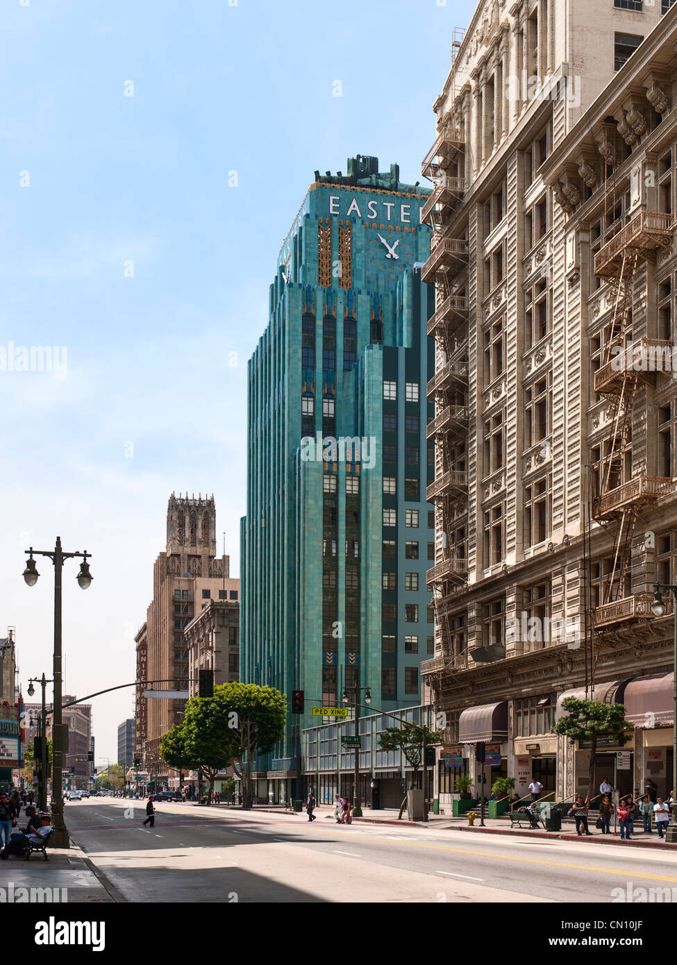 Eastern Columbia Building, Los Angeles Stock Photo - Alamy