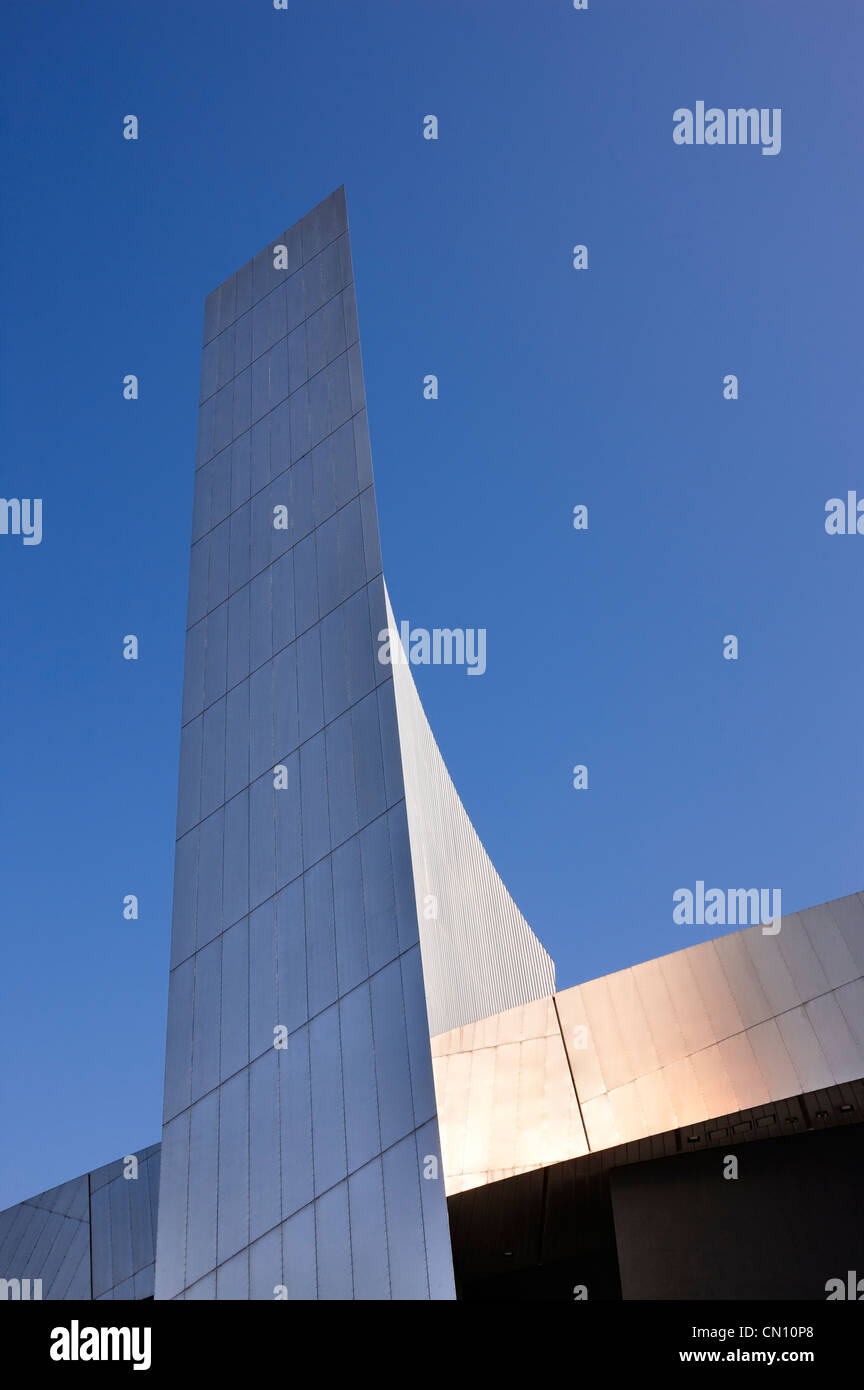 The Air Shard tower, part of the Imperial War Museum North buildings at ...