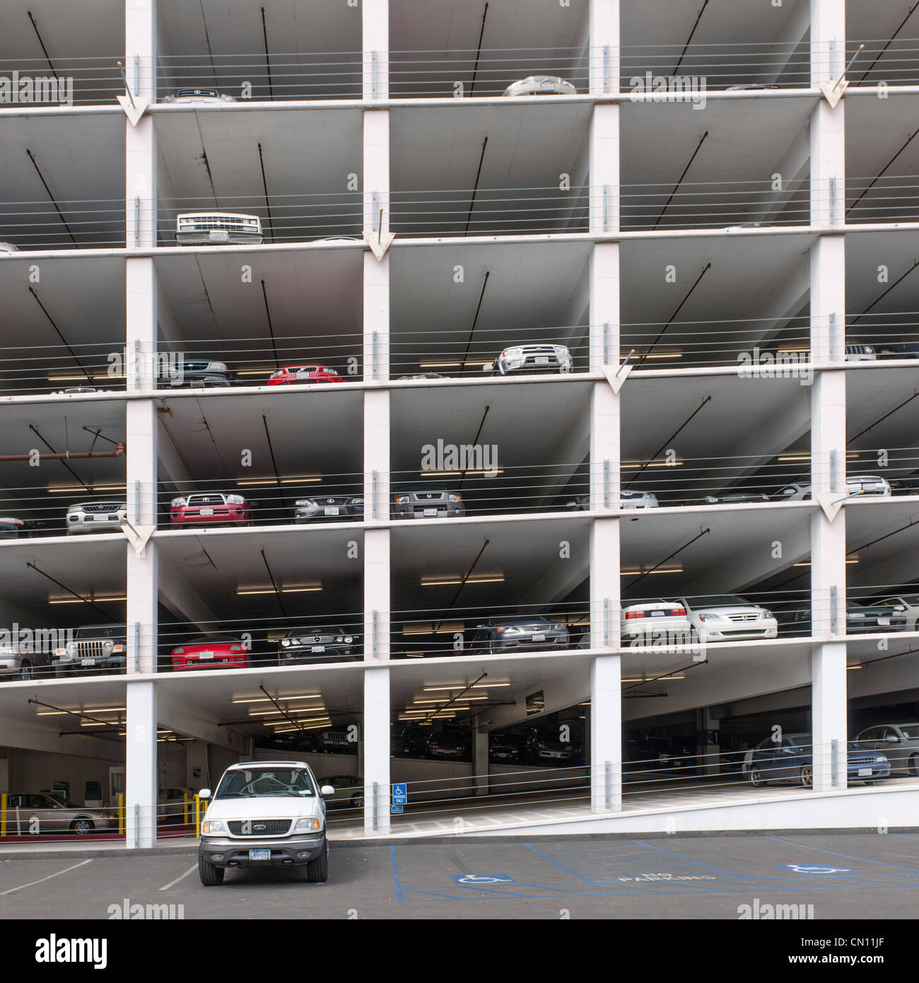 Multi storey car parking hi-res stock photography and images - Alamy