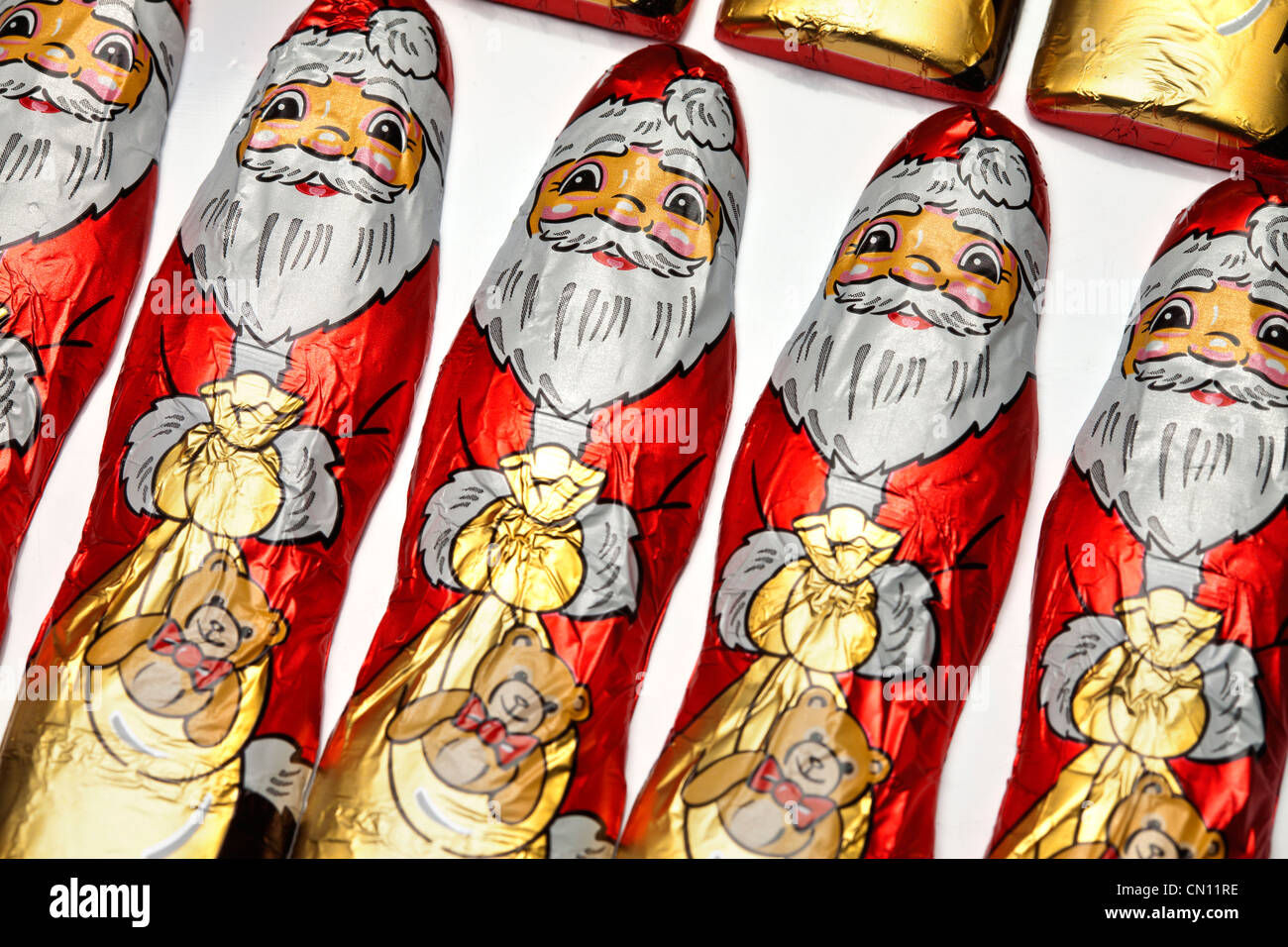 Father christmas chocolate hi-res stock photography and images - Alamy