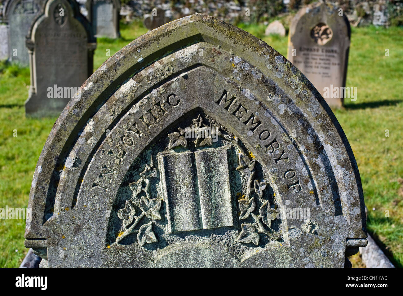 Welsh gravestone hi-res stock photography and images - Alamy