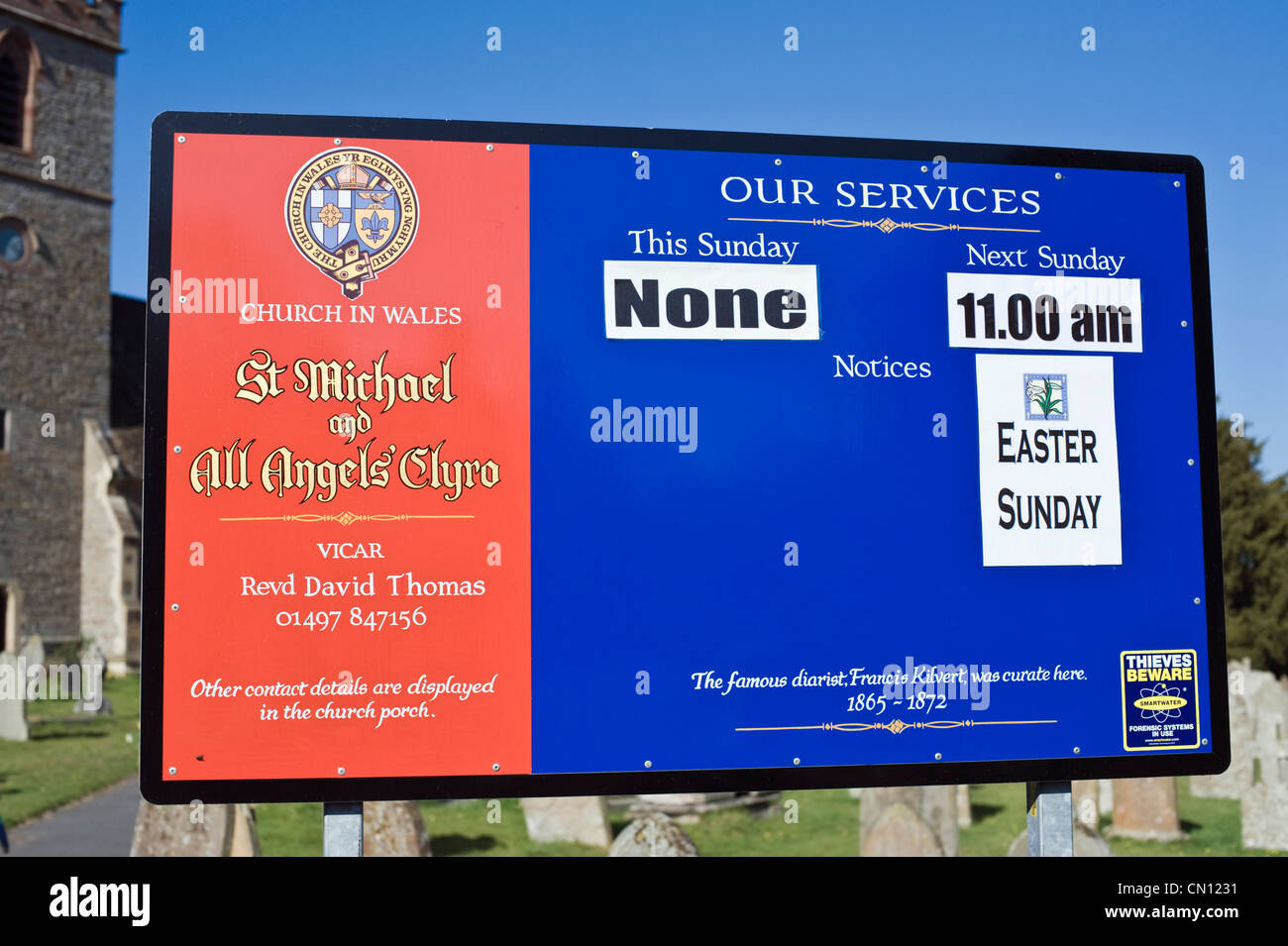 Village notice board wales hi-res stock photography and images - Alamy
