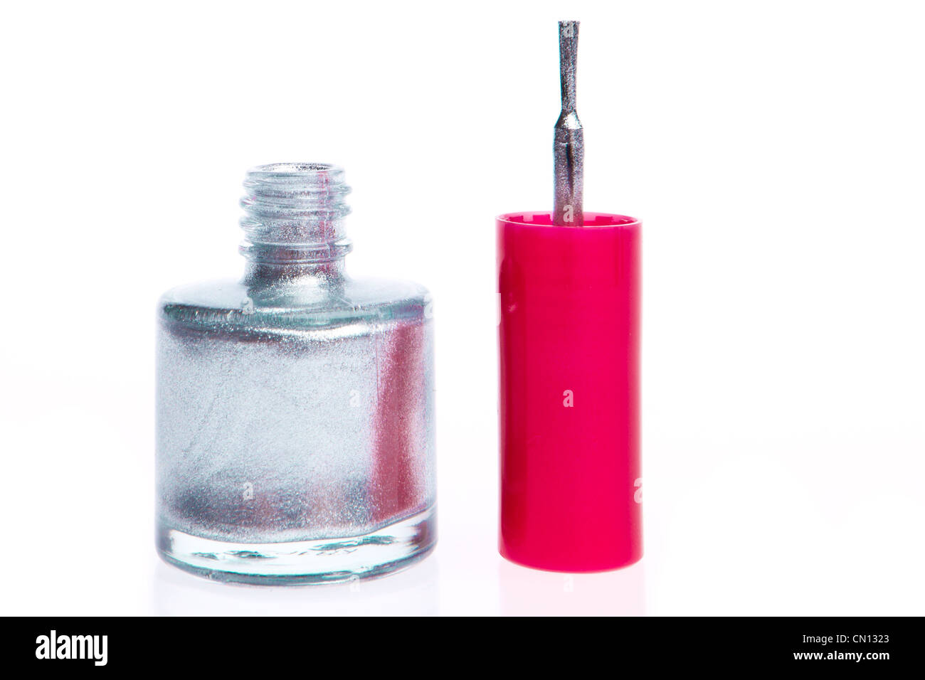 nail polish isolated on white background Stock Photo - Alamy