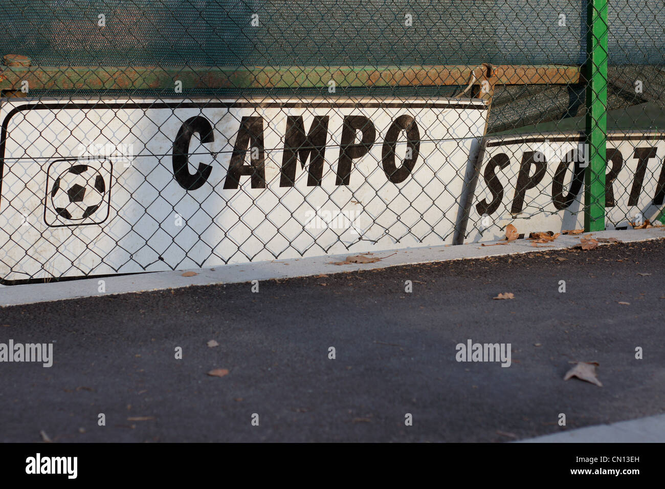 Ruined road sign in Italy Stock Photo - Alamy