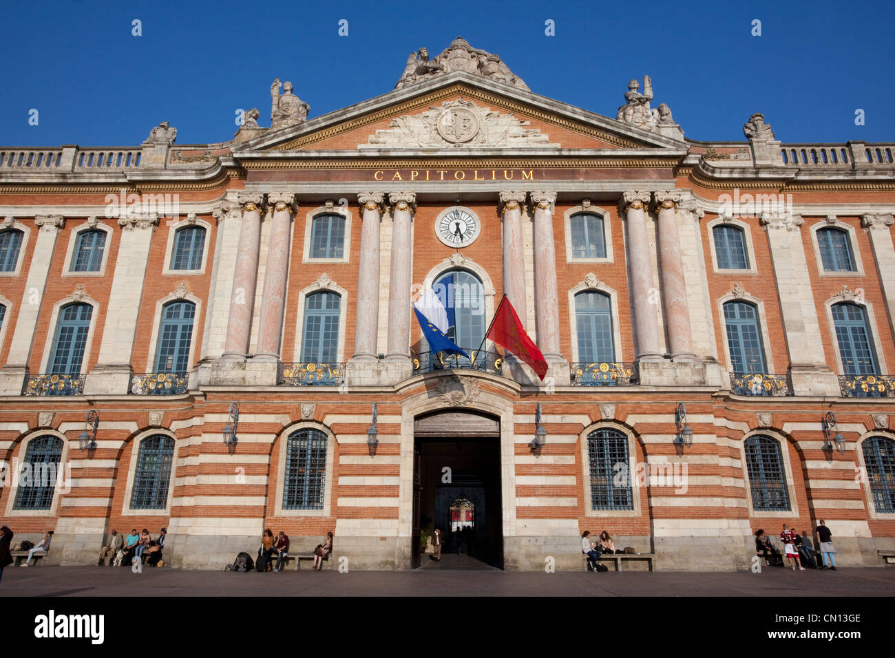 Capitolium de Toulouse, Place du Capitole, Toulouse, Midi- Pyrenees ...