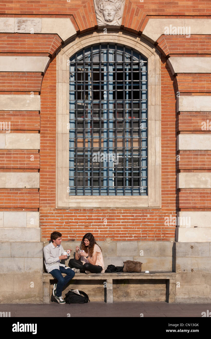 Capitolium de Toulouse, Place du Capitole, Toulouse, Midi- Pyrenees ...