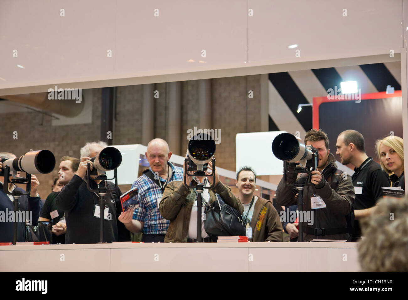 Crowds of photography enthusiasts at the Focus camera show in ...