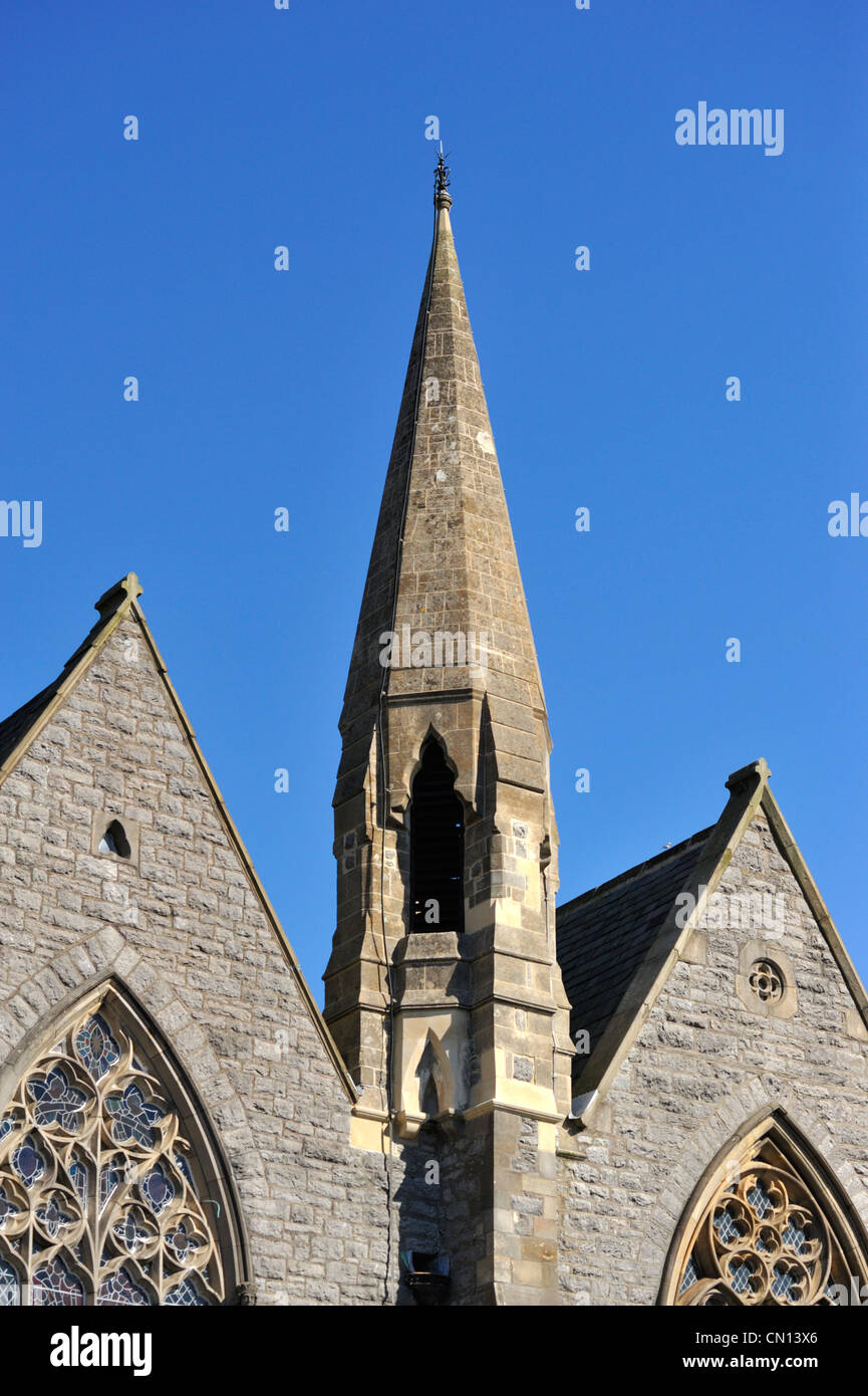 Bell-turret and West end, Church of Saint Paul. Church Hill, Grange ...