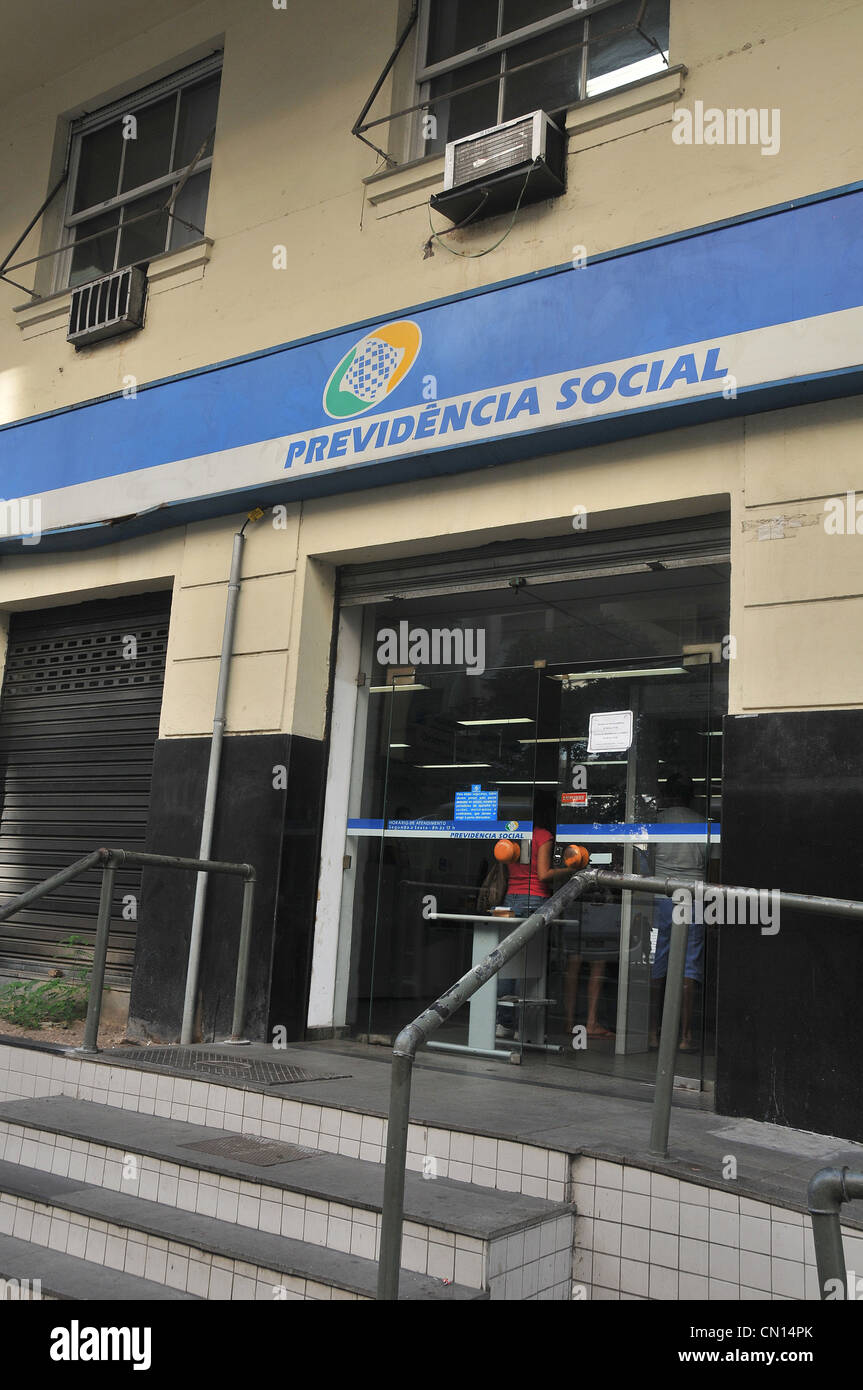 social service building Copacabana Rio de Janeiro Brazil Stock Photo ...