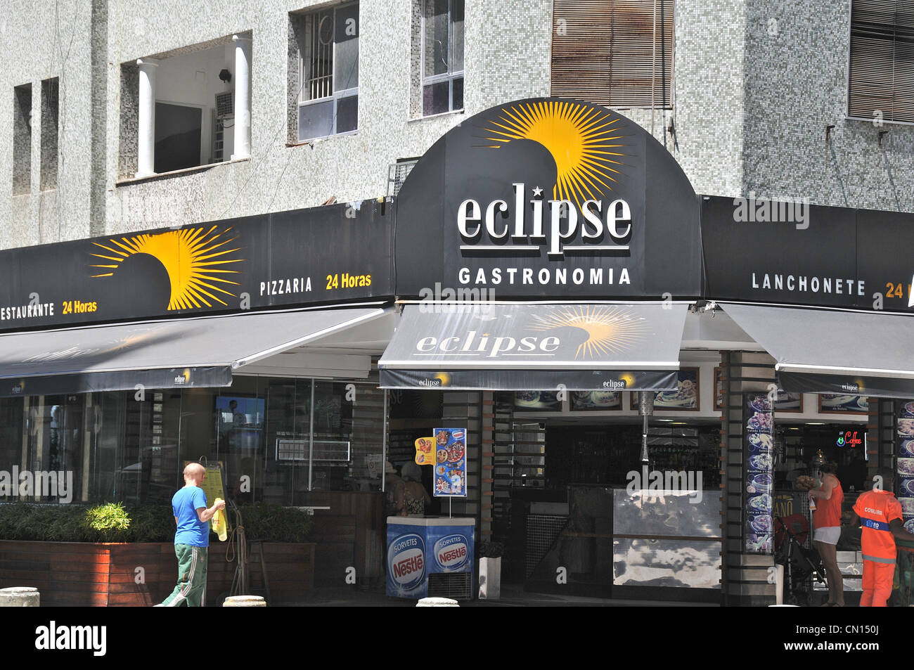 Eclipse restaurant Copacabana Rio de Janeiro Brazil Stock Photo - Alamy