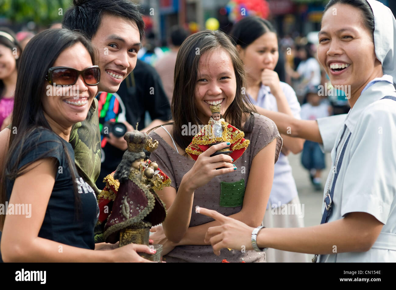 pit senor parade, sinulog festival, cebu, philippines Stock Photo - Alamy