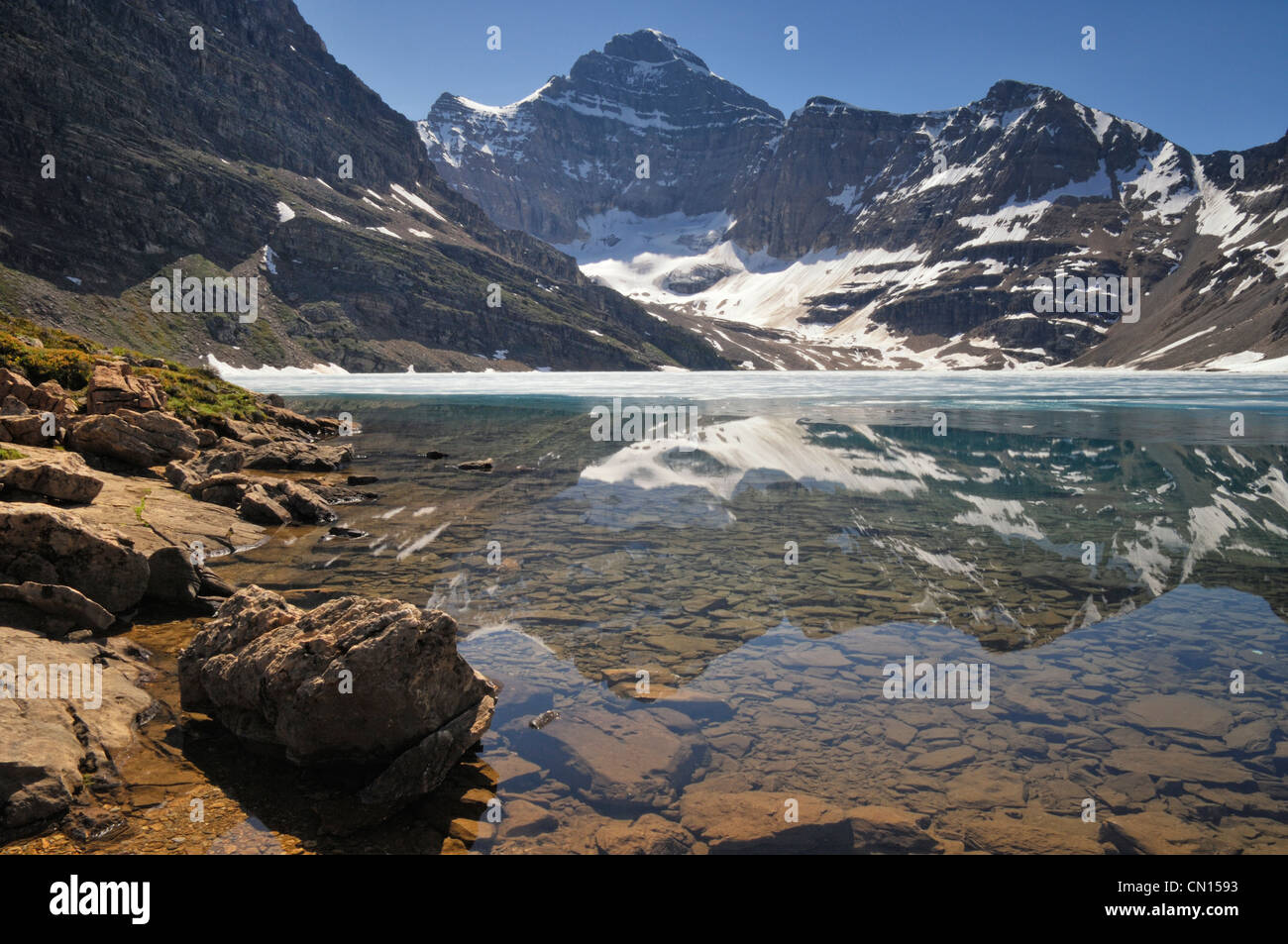 Lake McArthur, near Lake O'Hara, Yoho National Park, British Columbia ...