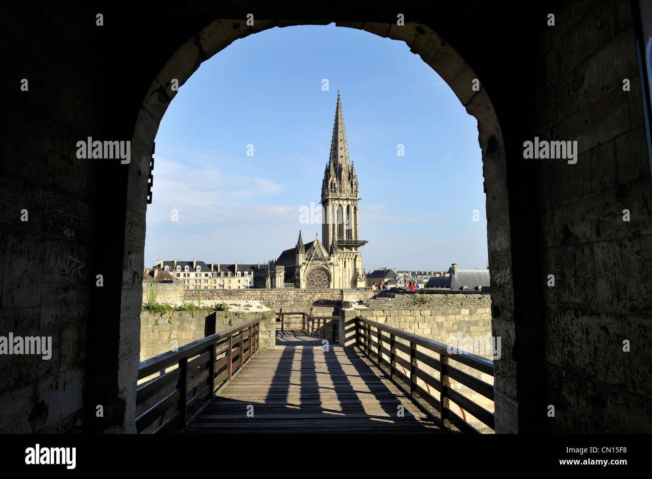 Caen tower castle hi-res stock photography and images - Alamy