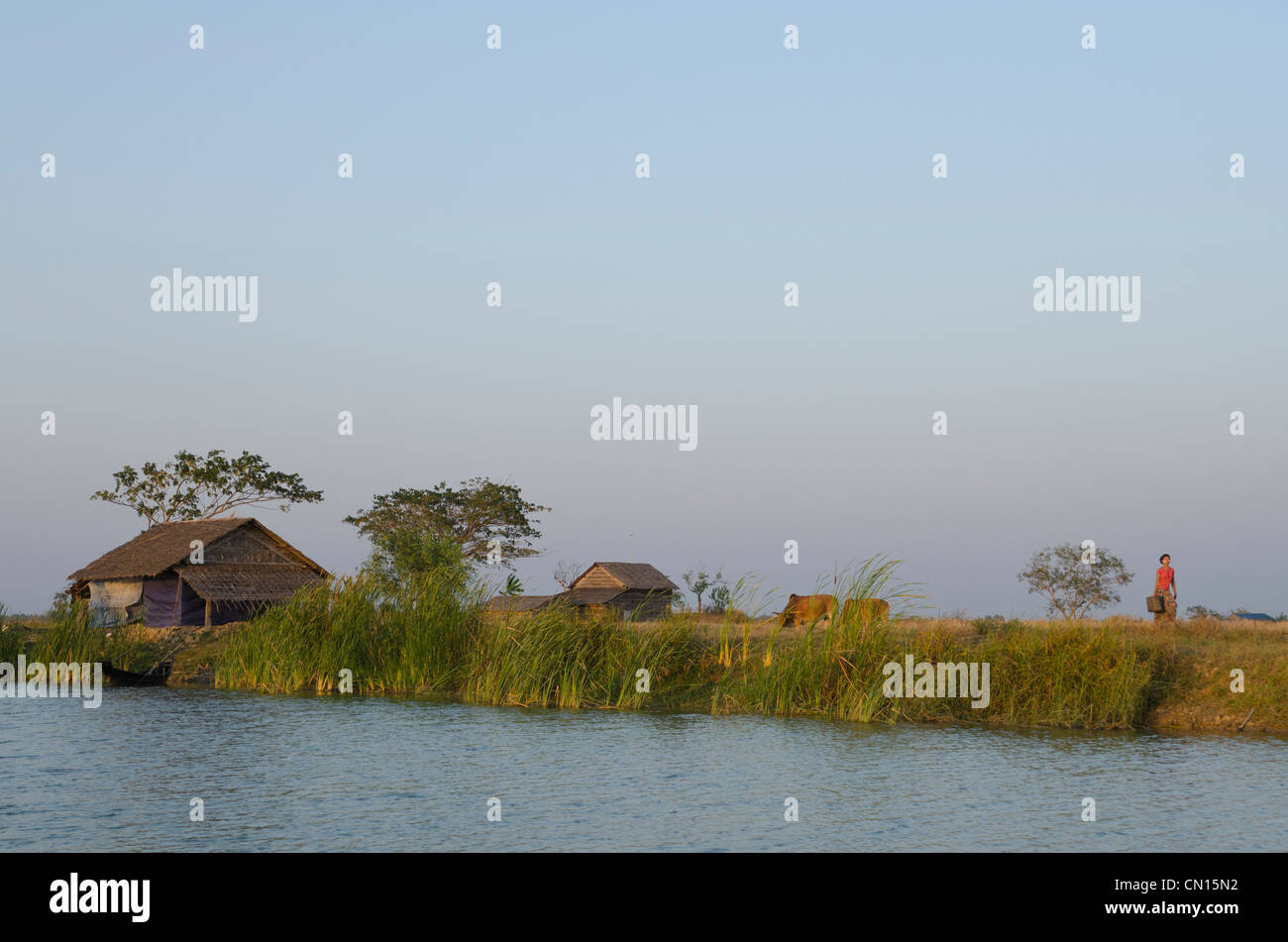 Burma Farm Hut High Resolution Stock Photography and Images - Alamy