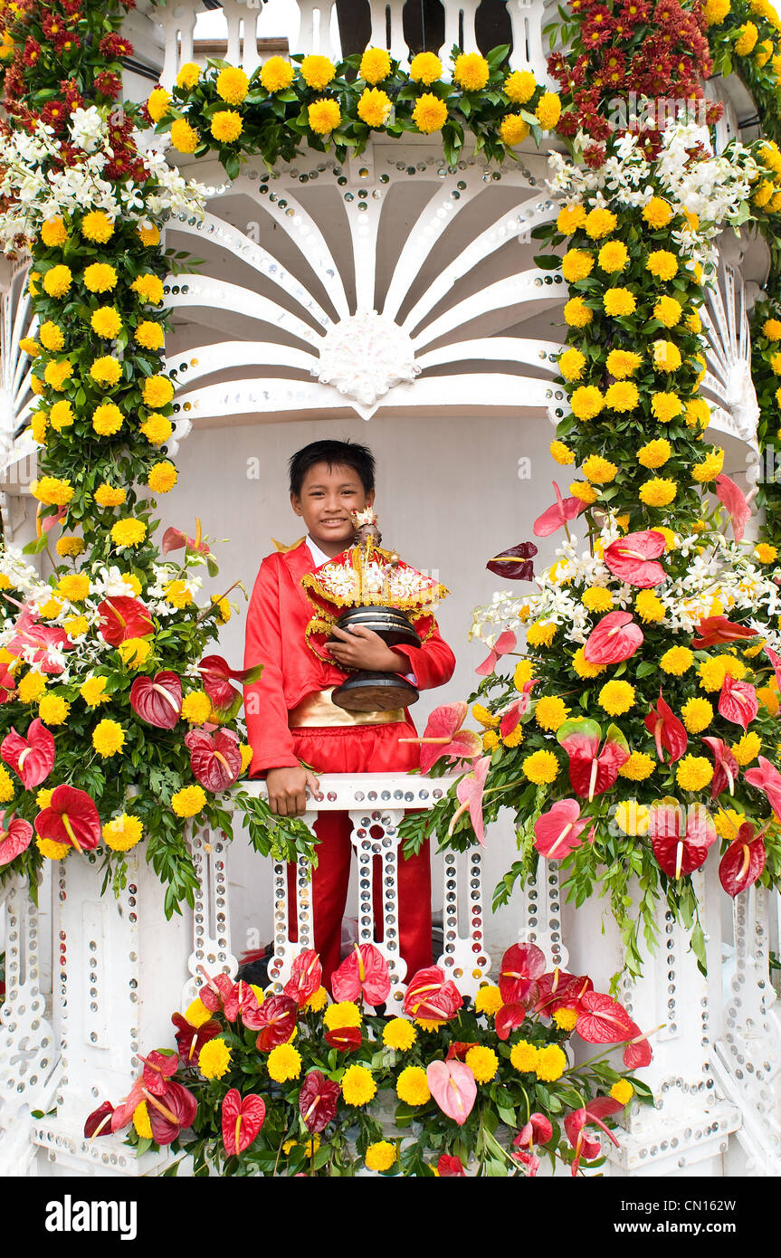 sinulog parade, sinulog festival, cebu, philippines Stock Photo - Alamy