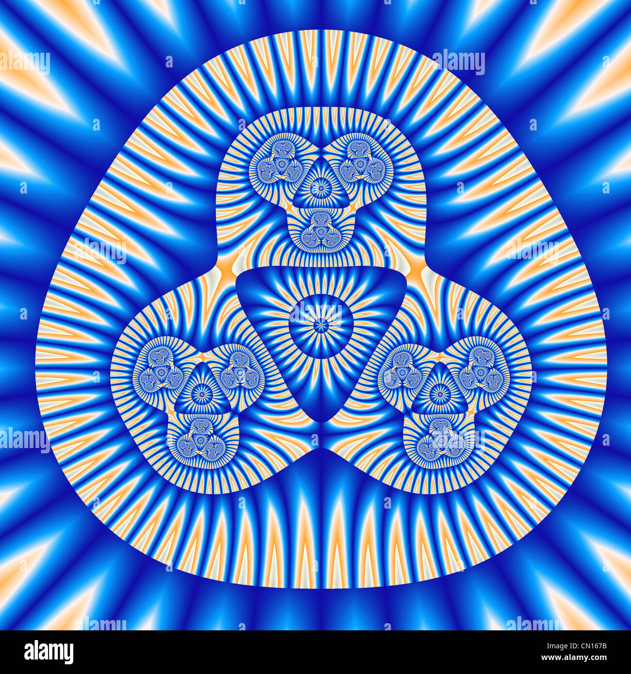 Complex Computer Art Pattern Stock Photo - Alamy