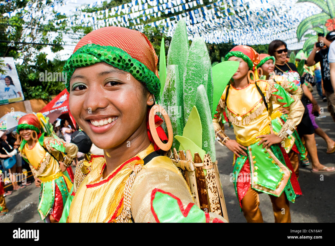 sinulog parade, sinulog festival, cebu, philippines Stock Photo - Alamy