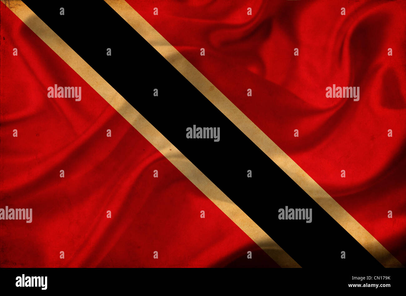 Trinidad tobago 3d waving hi-res stock photography and images - Alamy