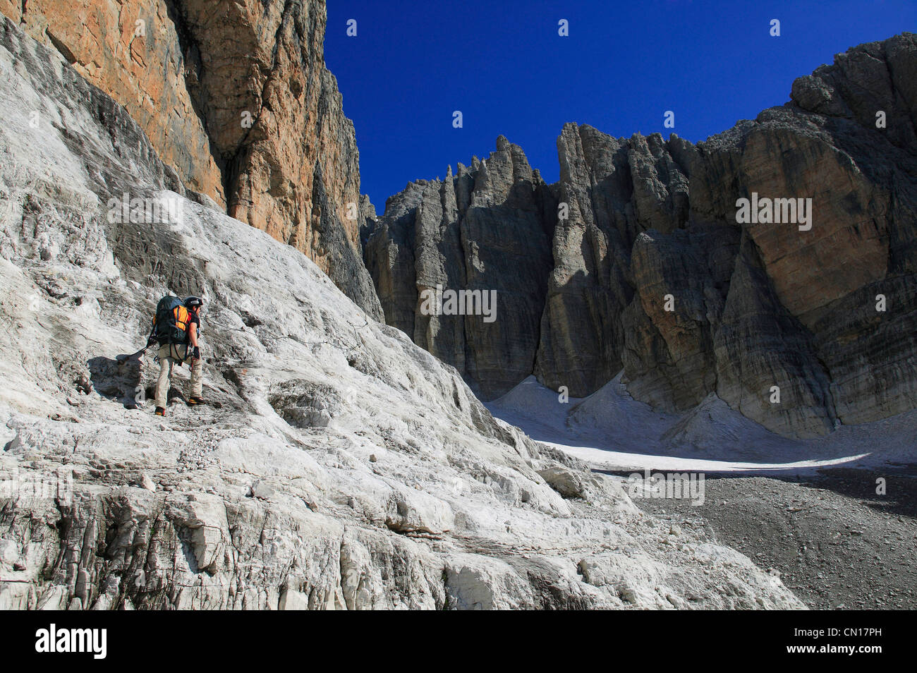 Via ferrata brentari hi-res stock photography and images - Alamy