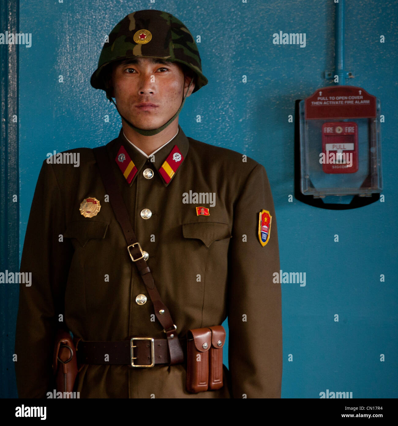 North Korea soldier from the army, North Korea Stock Photo - Alamy