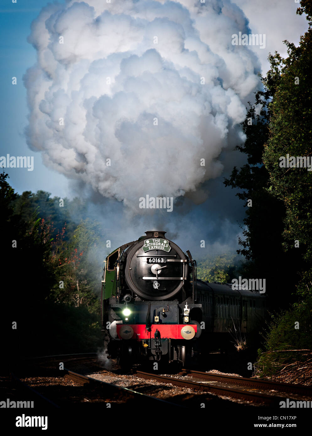 The Cathedrals Express Steam Train Stock Photo - Alamy The Cathedrals Express Steam Train Stock Photo - Alamy