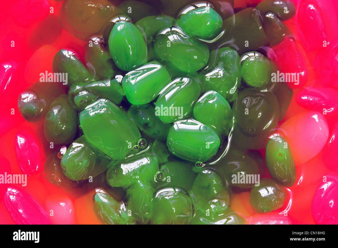 Philippine kaong jelly dessert Stock Photo - Alamy