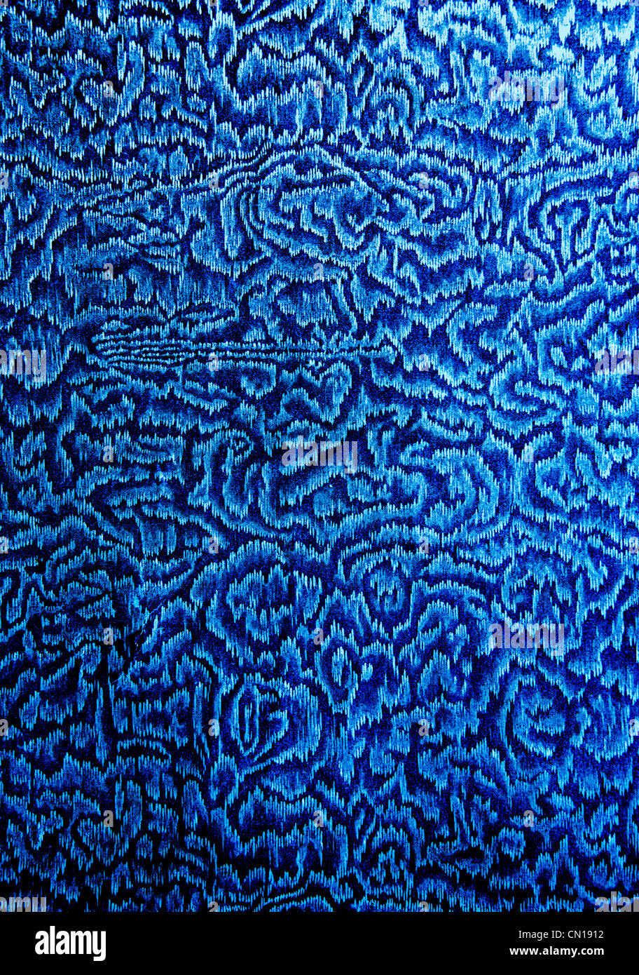 old book flyleaf blue and ornamental background Stock Photo - Alamy