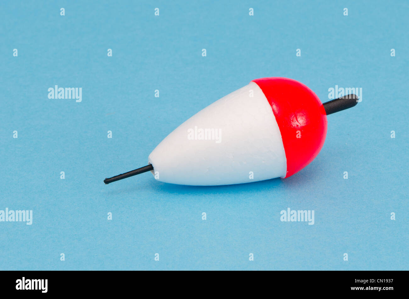 red and white float on azure background Stock Photo - Alamy