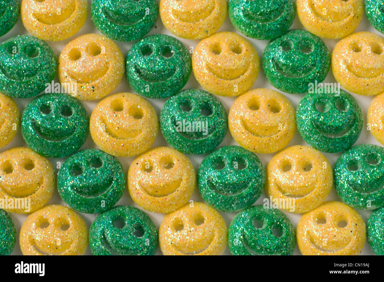Smily face buttons Stock Photo - Alamy