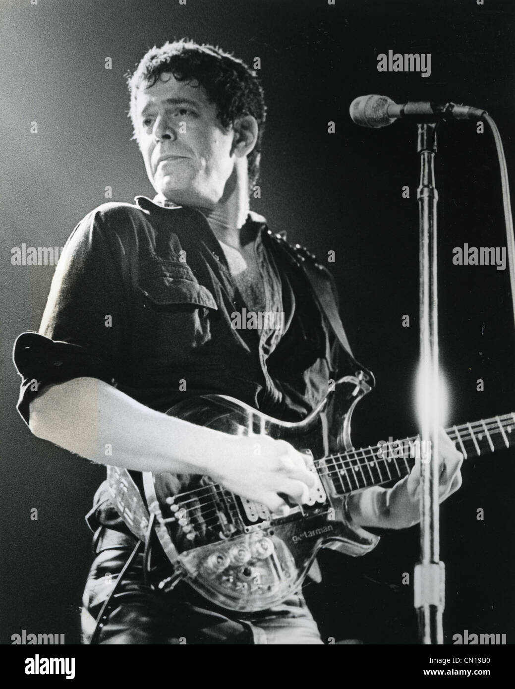 LOU REED US rock musician about 1975. Photo Laurens van Houten Stock ...