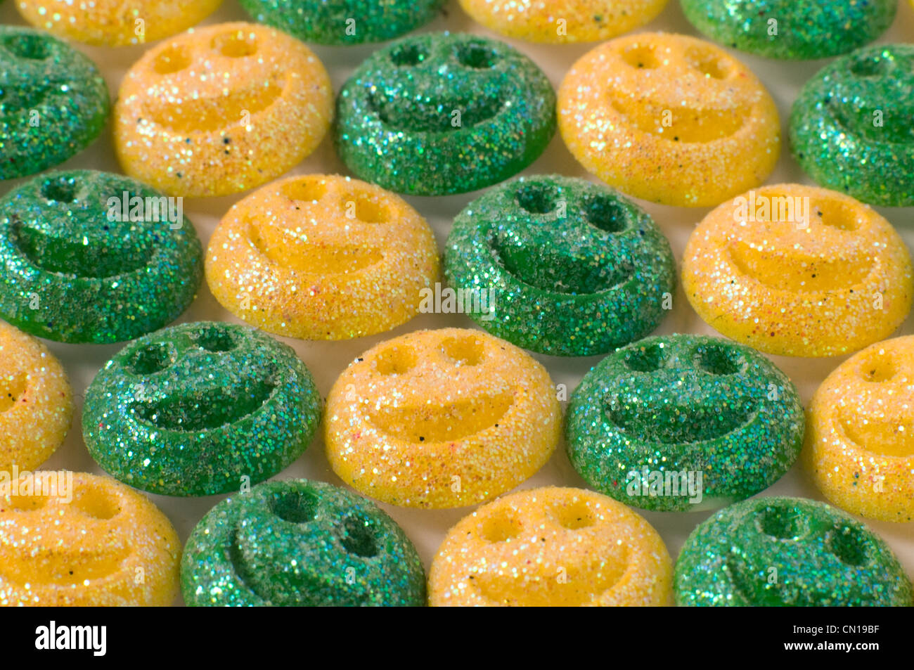 Smily face buttons Stock Photo - Alamy