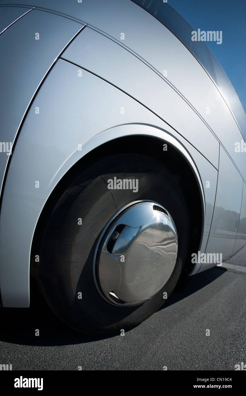 Wheel bus tyre hi-res stock photography and images - Alamy
