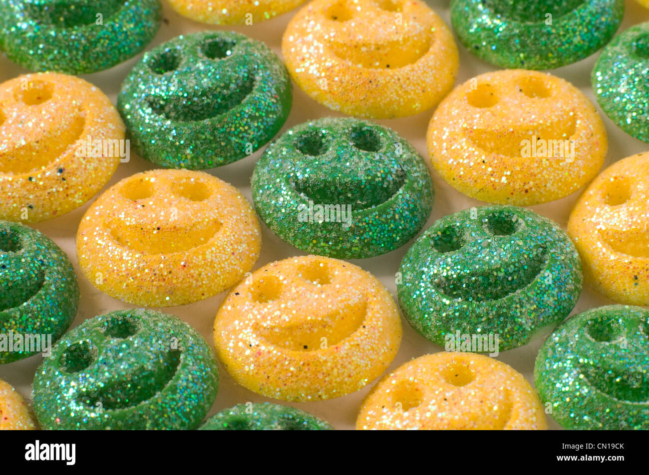 Smily face buttons Stock Photo - Alamy