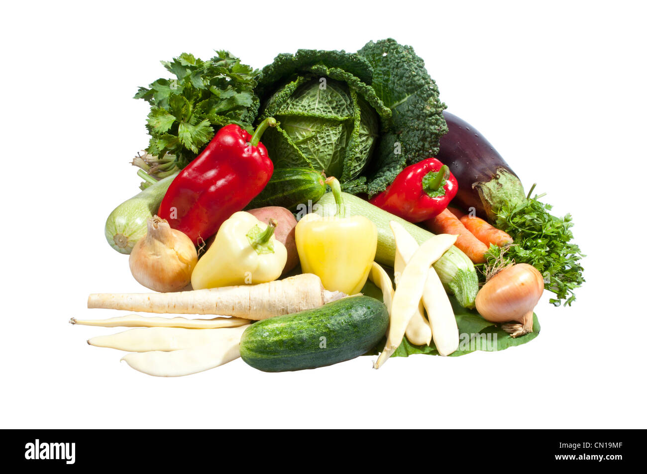 Group of fresh vegetables Stock Photo - Alamy