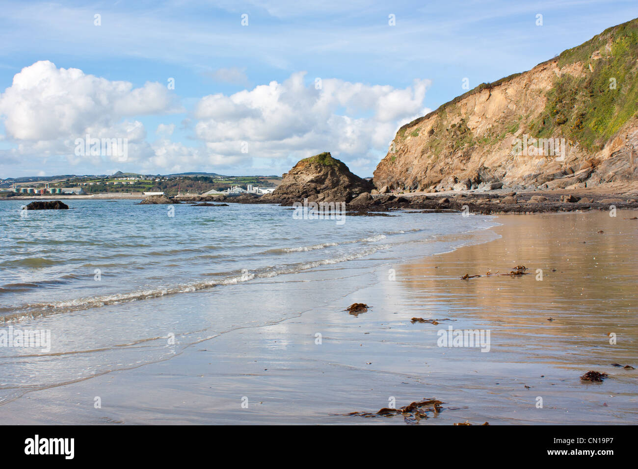 Polkerris beach hi-res stock photography and images - Alamy