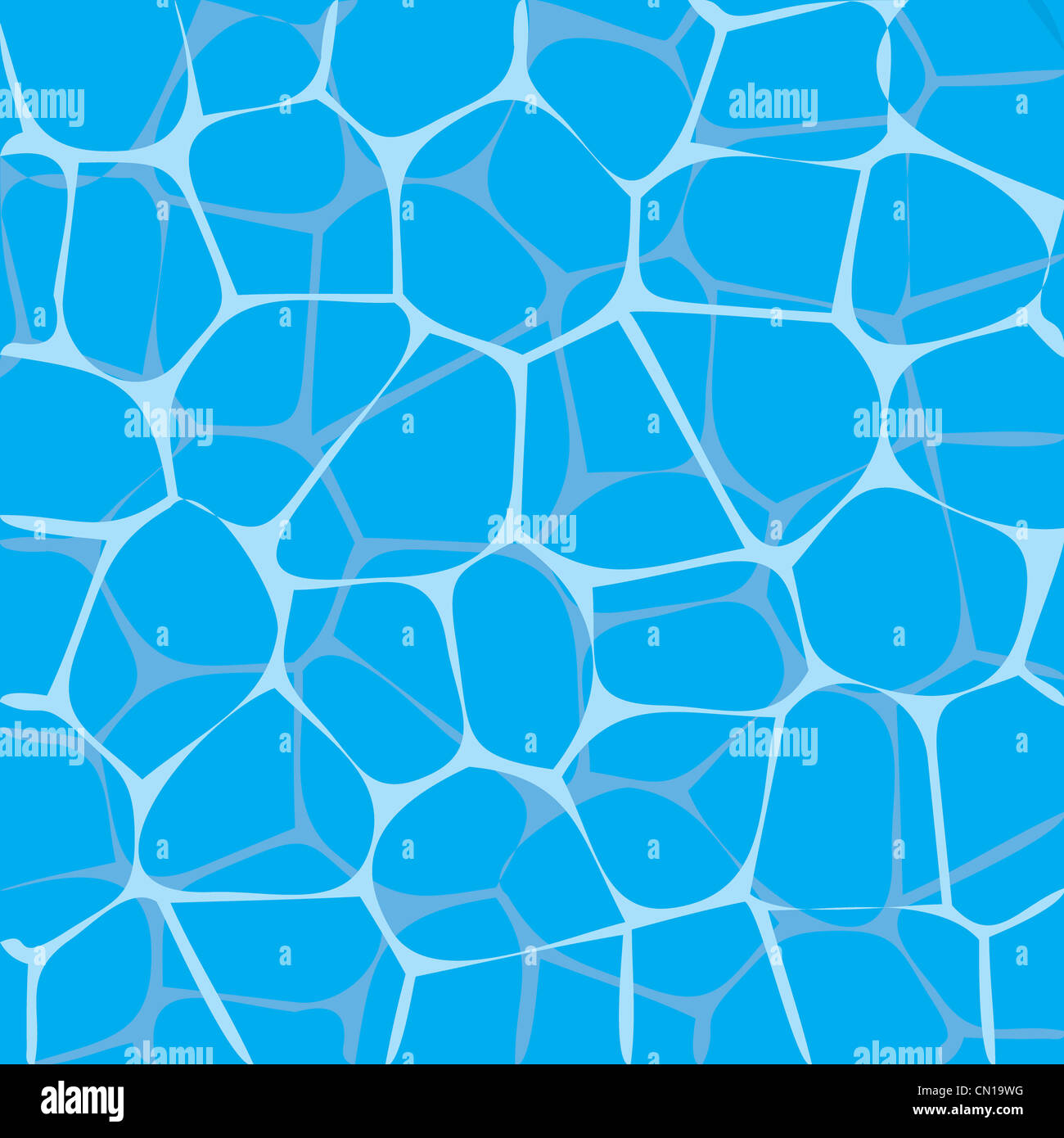 Vector illustration of water lighten from sun Stock Photo - Alamy