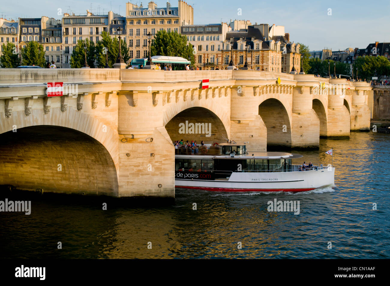 Ile de la cite and pont neuf bridge hi-res stock photography and images ...
