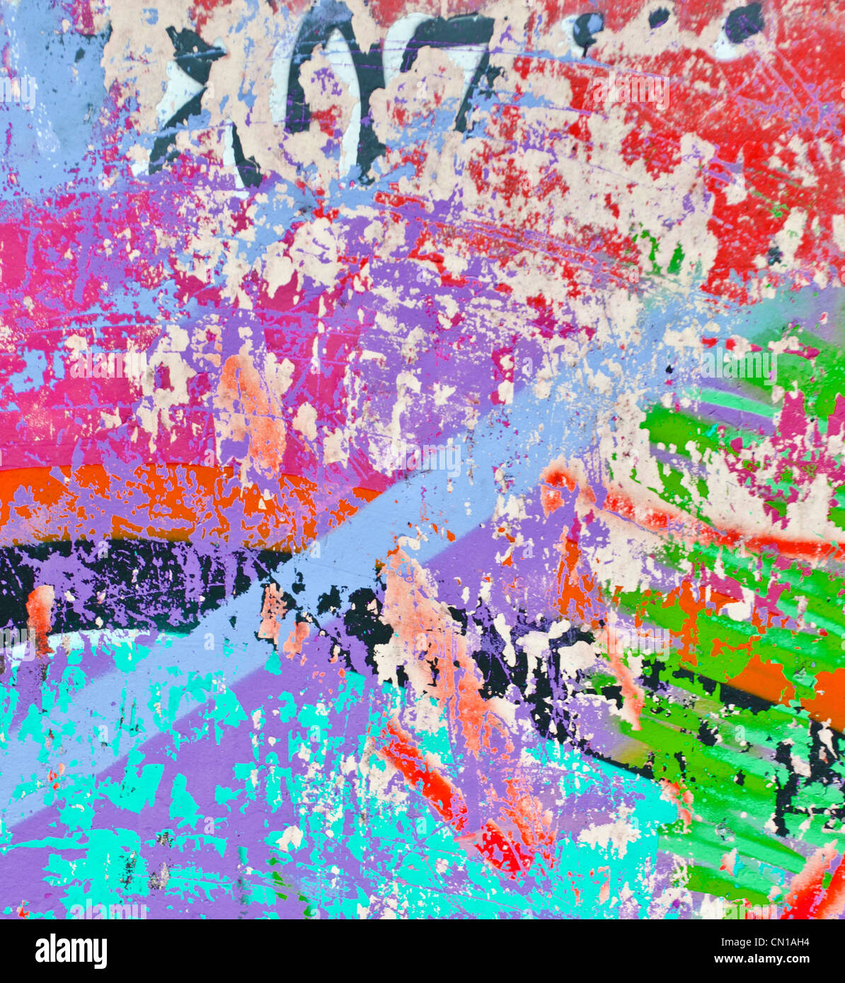 Multicolored metal background Stock Photo - Alamy