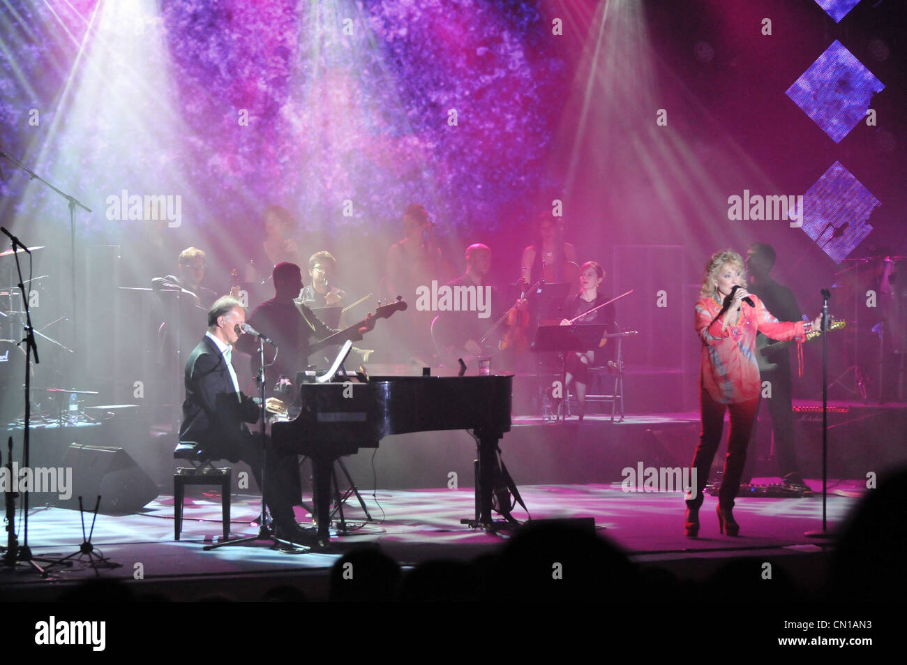 Mati Caspi and Riki Gal performed their new concert called " What is ...