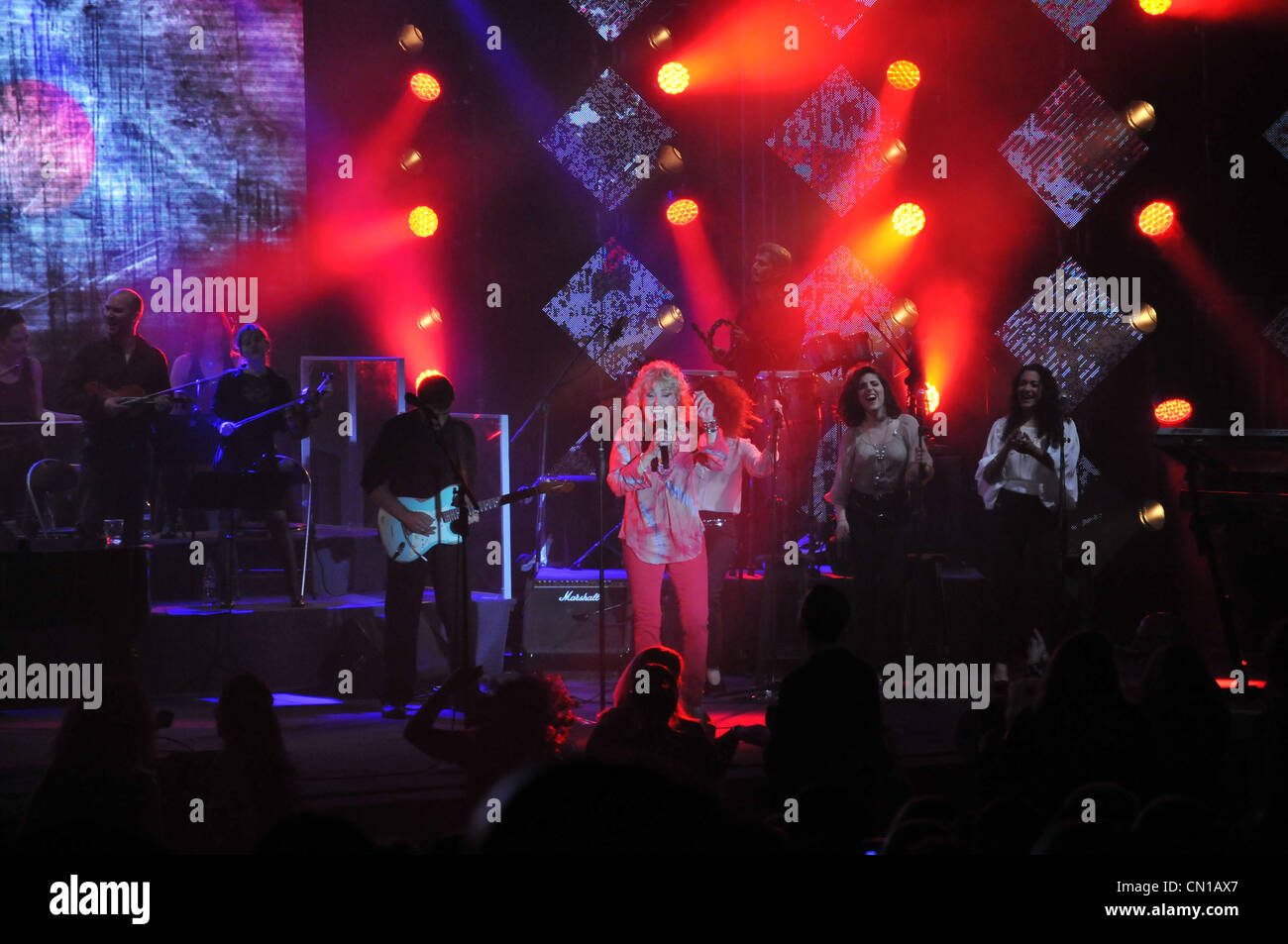 Mati Caspi and Riki Gal performed their new concert called " What is ...