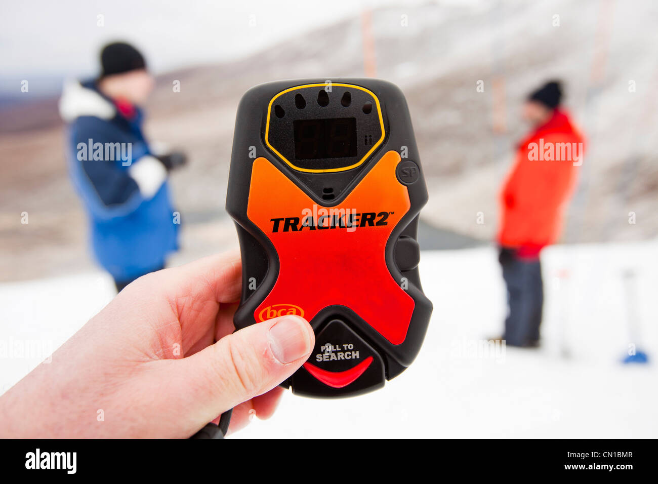 mountaineers practice using avalanche transceivers on Caringorm ...