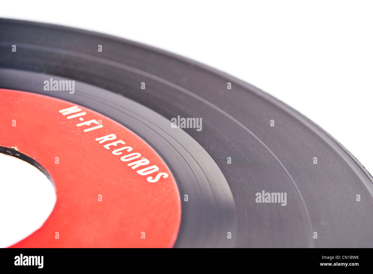 Black white shot record player hi-res stock photography and images - Alamy