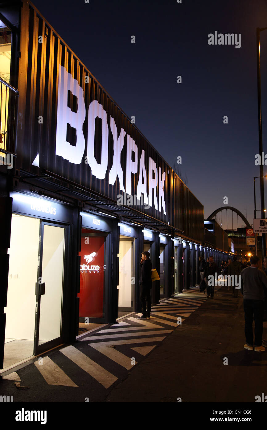 Boxpark london hi-res stock photography and images - Alamy