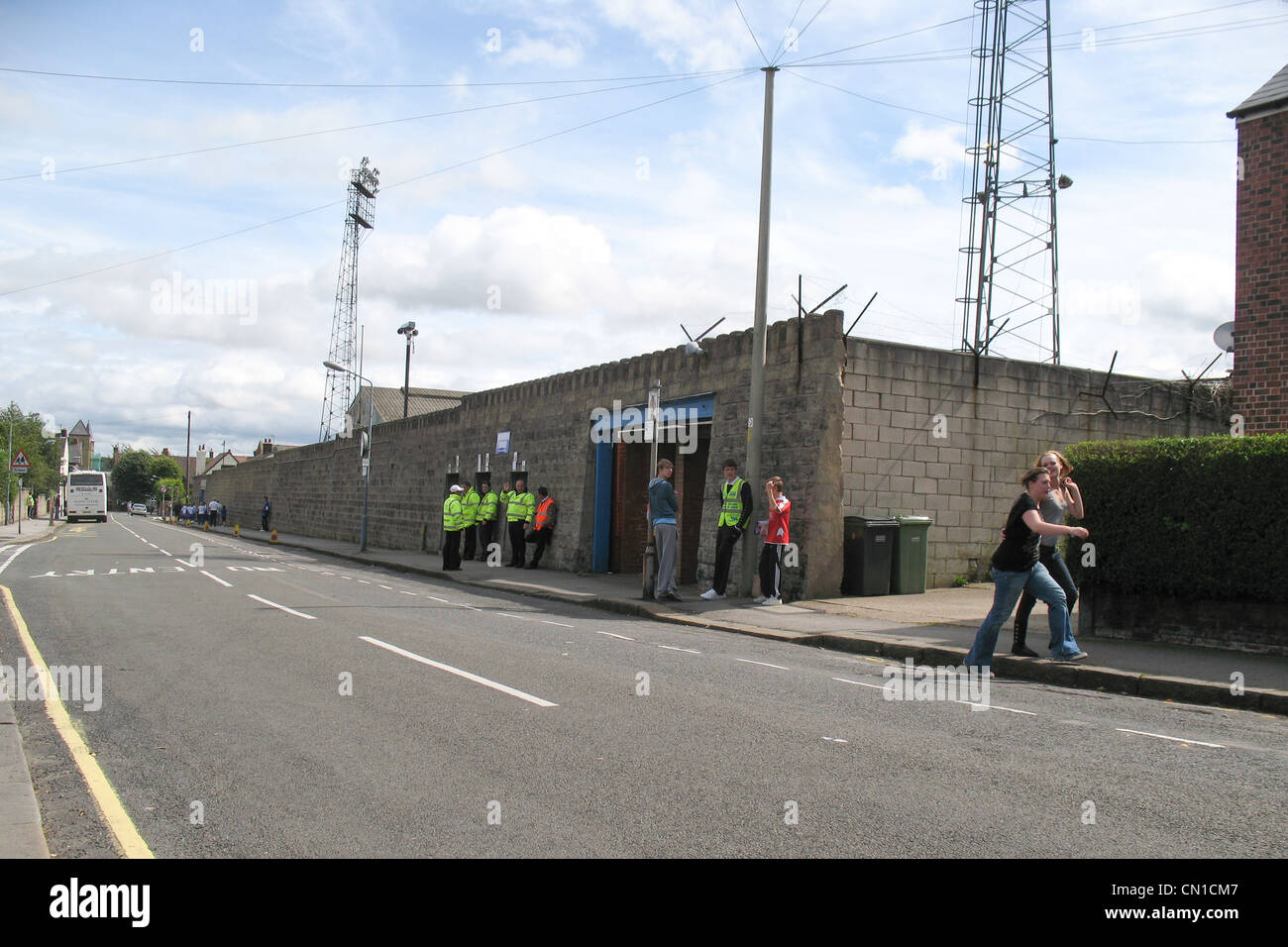 Chesterfield Football Club - Saltergate Stock Photo - Alamy