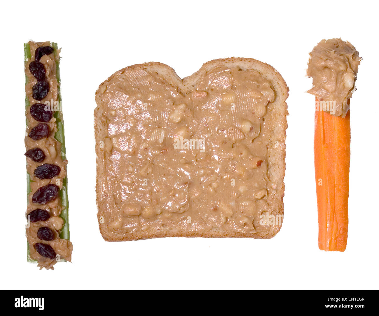 Peanut Butter Combinations Stock Photo - Alamy