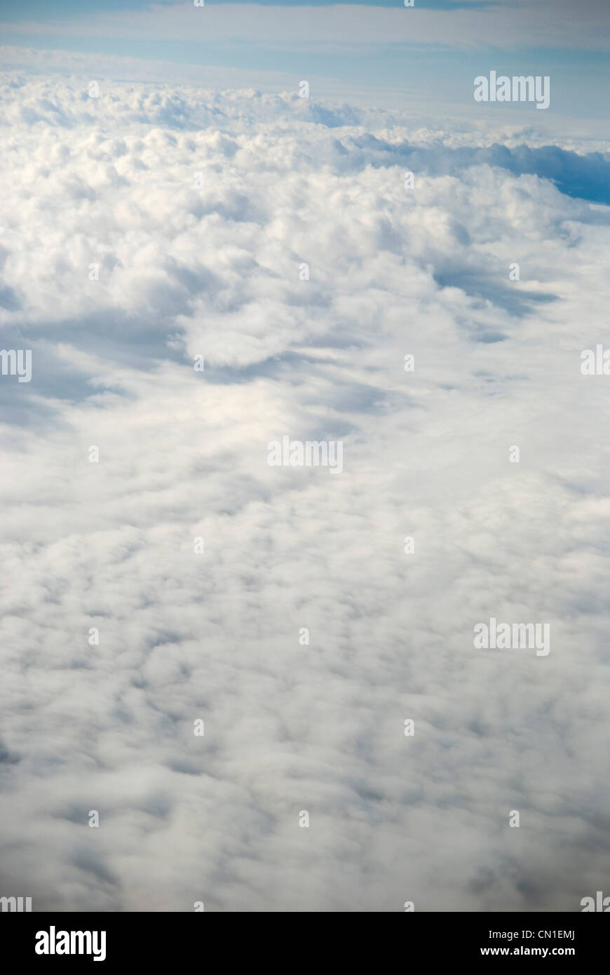 Clouds from Airplane Window Stock Photo - Alamy